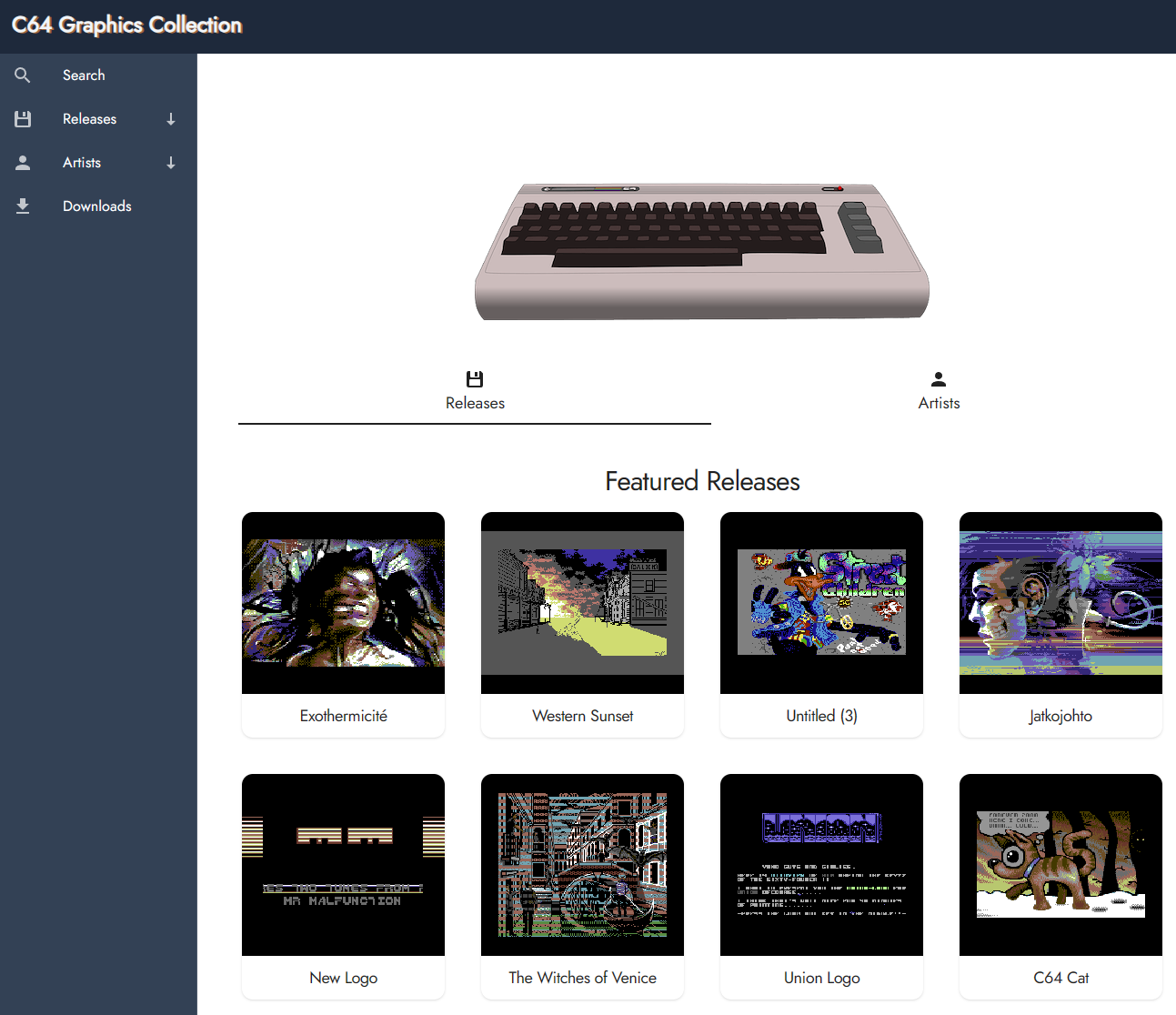 C64 Graphics Collection - Alex Nguyen - Web Developer